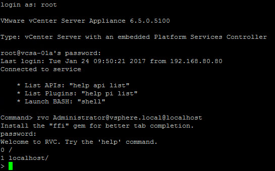 Managing VSAN 6.5 with the Ruby vSphere Console (RVC) – The Wifi-Cable