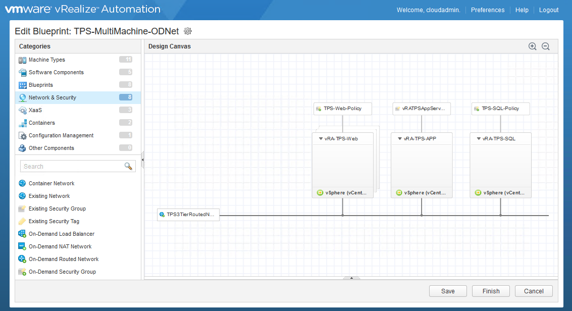 Designing vRealize Automation 7.3 Blueprints with NSX Components – The Wifi-Cable
