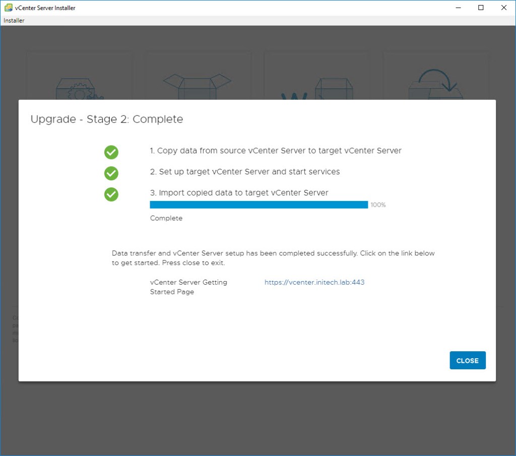 Upgrade vCenter 6.5 to vCenter 7.0 with GUI – The Wifi-Cable