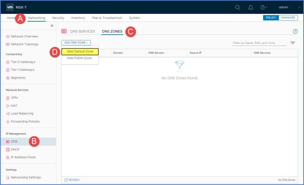 How to Configure DNS in NSX-T – The Wifi-Cable