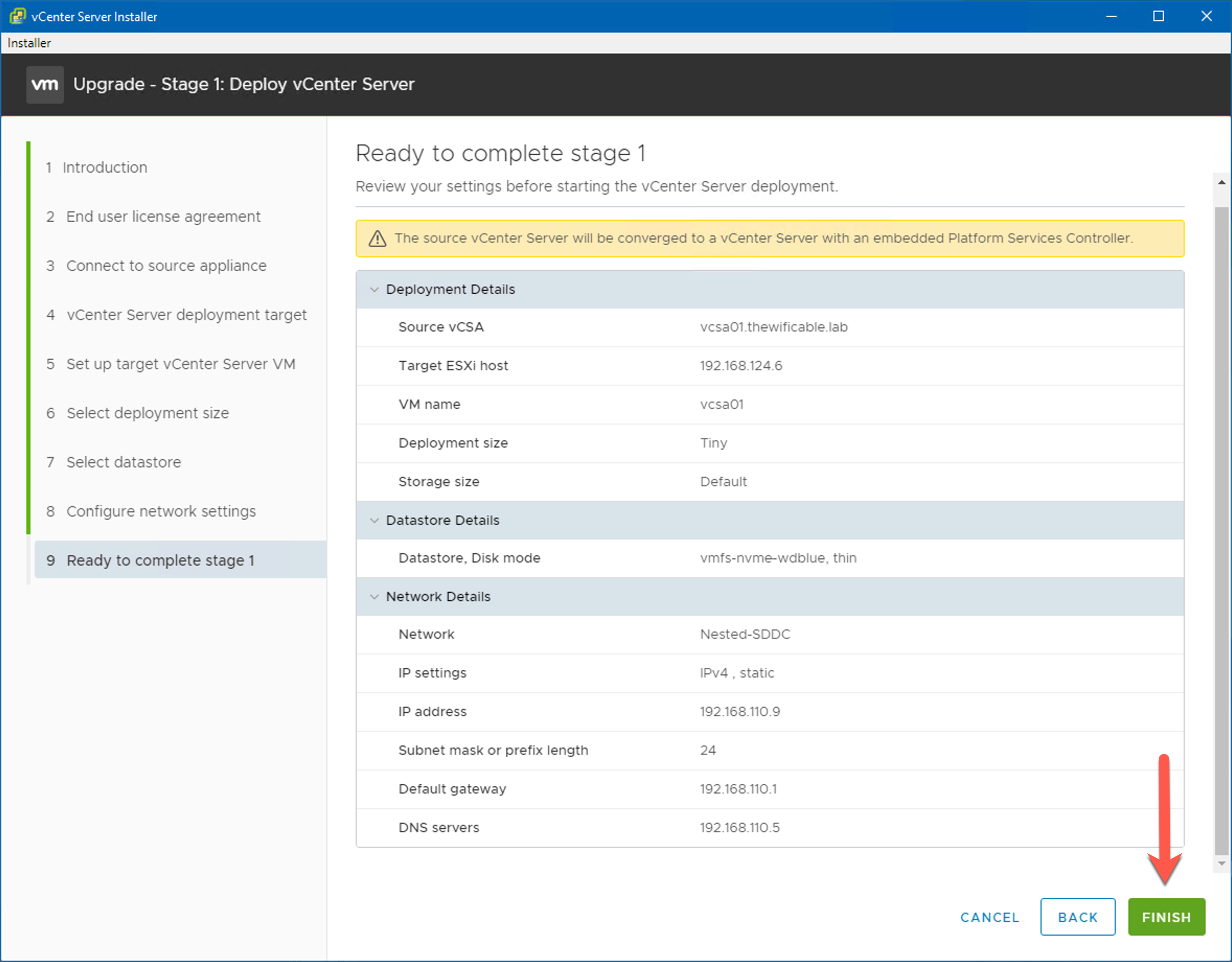 Upgrade to vCenter 7.0 and Decommission External PSC – The Wifi-Cable