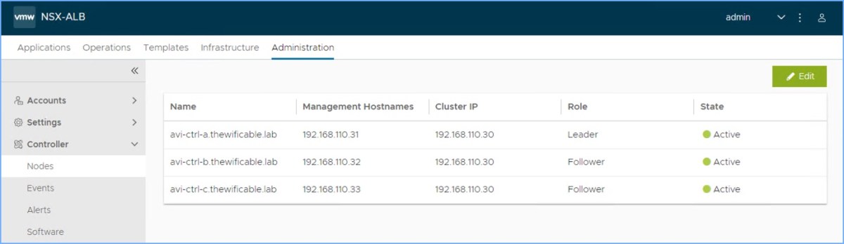 Create NSX Advanced Load Balancer Cluster (AVI) – The Wifi-Cable